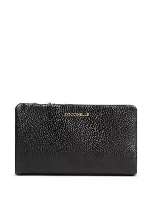 COCCINELLE Zip-up Wallet - Black