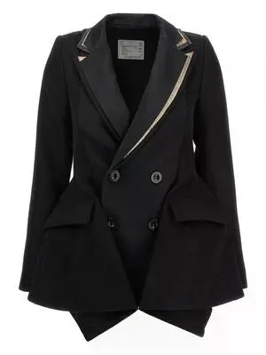 Sacai Multilayer Double-breasted Blazer