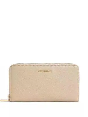 COCCINELLE Zip-up Wallet - Neutrals