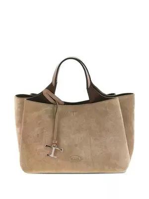 TOD'S Mini Apa Suede Tote Bag