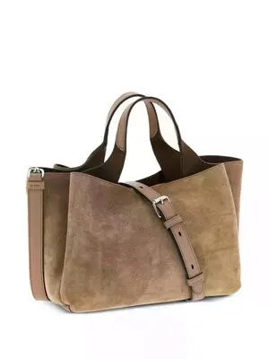 TOD'S Mini Apa Suede Tote Bag