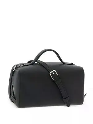 VALEXTRA V-line Zip-up Tote Bag