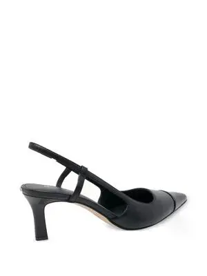 Michael Kors Alina Pointed Slingback Pumps - Black