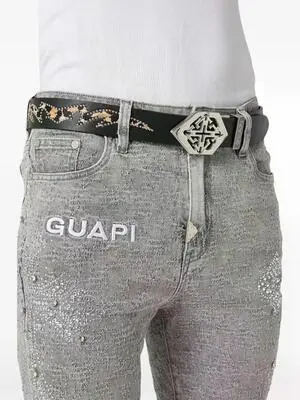 GUAPI Flame-print Belt