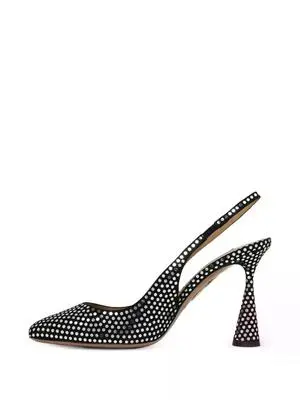 AQUAZZURA Studded Slingback Heels