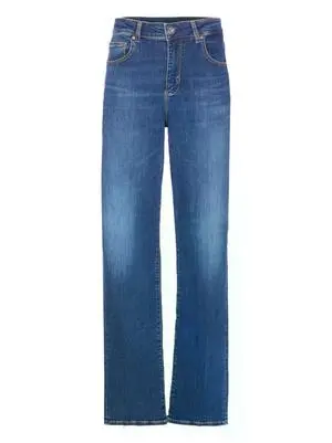Liu Jo Whiskering-effect Five-pocket Jeans
