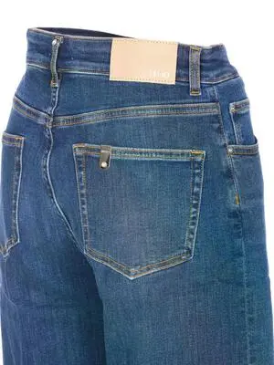 Liu Jo Whiskering-effect Five-pocket Jeans