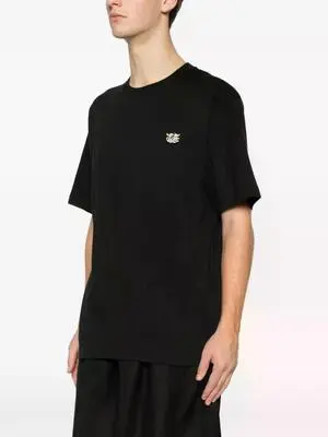 Kenzo Embroidered-patch T-shirt - Black