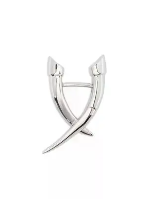 SHAUN LEANE Sabre Crossover Earring - Silver
