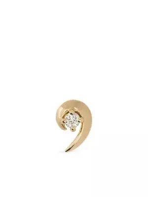 SHAUN LEANE Talon Diamond Stud Earring - Gold
