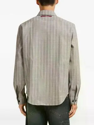Marni Wool Shirt With Tartan Check