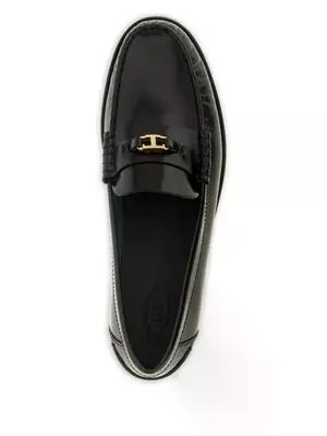 TOD'S Hardware-leather Loafers