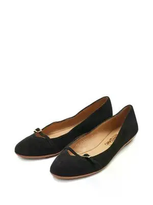 FERRAGAMO Audrey Suede Flats