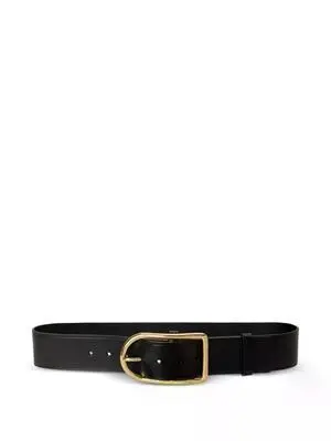 Polo Ralph Lauren Buckle Leather Belt - Black