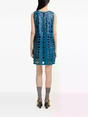 Marni Cut-out Sleeveless Mini Dress