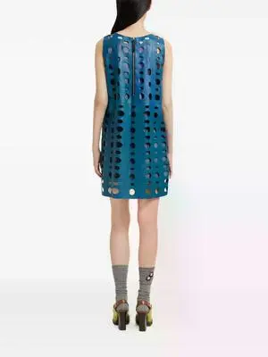 Marni Cut-out Sleeveless Mini Dress