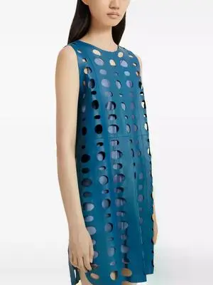 Marni Cut-out Sleeveless Mini Dress