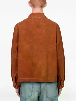 STORY MFG. 555 Pockets Zip-up Jacket - Brown