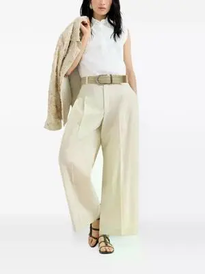 Brunello Cucinelli Pleated Trousers - Neutrals