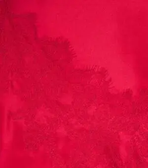 TORLOWEI Silk-lace Cami Top