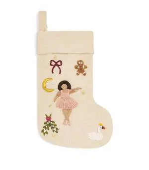SHIRLEY BREDAL Wool Ballerina Stocking - Ivory