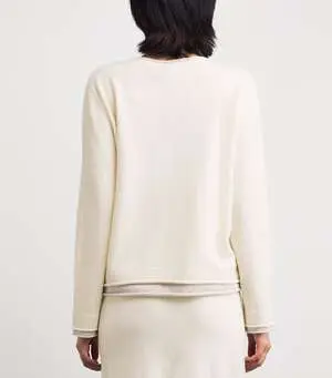 Arch4 Cashmere Double Layer Sweater