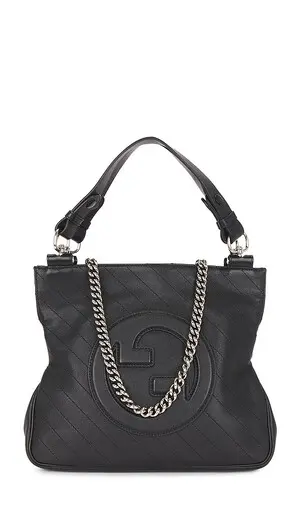 FWRD RENEW Gucci Sakai Be Green Blondie Tote Bag - Black