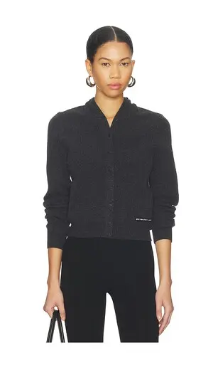 Alexander Wang Knit Logo Cardigan