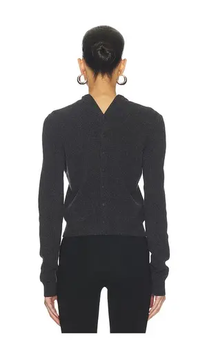 Alexander Wang Knit Logo Cardigan