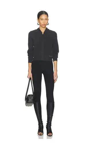 Alexander Wang Knit Logo Cardigan