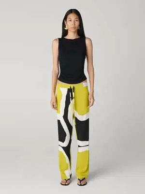 Diane Von Furstenberg Straight Leg Pants For Women