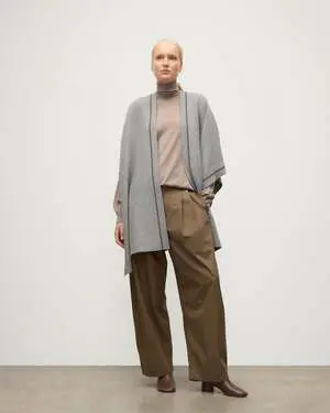 Johnstons Of Elgin Hawk Light Cashmere Poncho