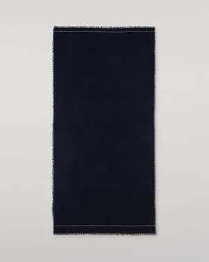 Johnstons Of Elgin Usan Cashmere Scarf - Navy