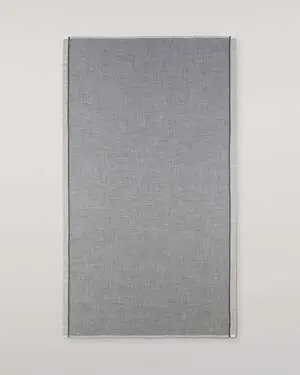 Johnstons Of Elgin Ives Chevron Border Cashmere Scarf