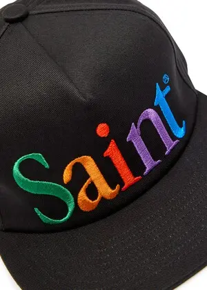 SAINT MXXXXXX Logo-embroidered Cotton Cap