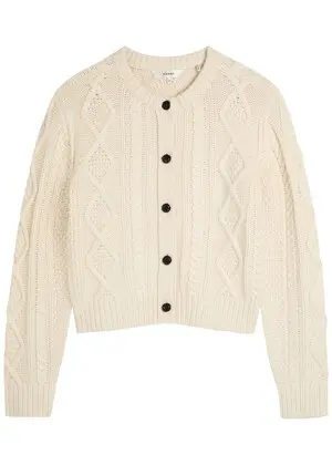 Cashmere Cable Knit Cardigans