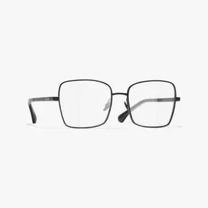 Chanel Square Eyeglasses - Black