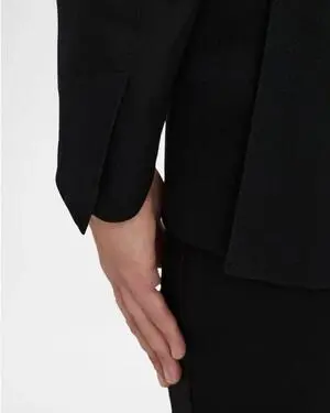 TOM FORD Wool Grain De Poudre Evening Jacket - Black