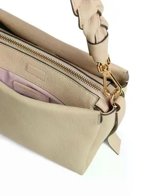 COCCINELLE Boheme Braided-handle Shoulder Bag - Neutrals