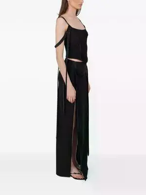 RXQUETTE Arhi Draped Maxi Skirt