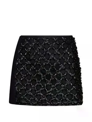 Liu Jo Mini Skirt With Embroidery