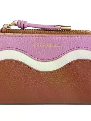 COCCINELLE Small Nami Wave-detail Zip Wallet