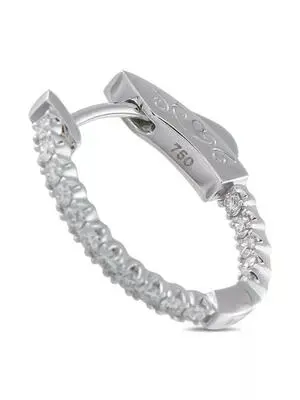 LB EXCLUSIVE Diamond Hoop Earrings