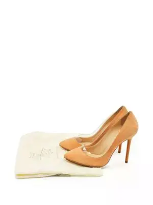 CHARLOTTE OLYMPIA Pointed-toe Suede Pumps