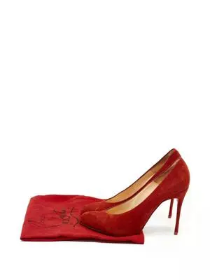 CHRISTIAN LOUBOUTIN Suede Stiletto Pumps
