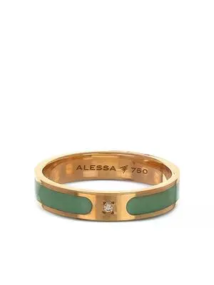 ALESSA JEWELRY Diamond And Rose Gold Ring - Pink