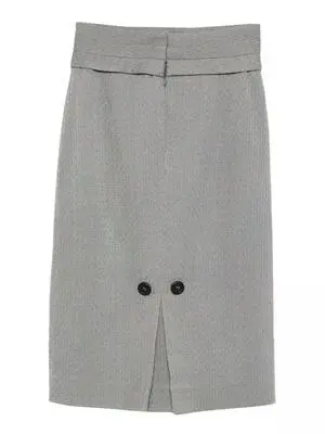 John Galliano Woven Skirt