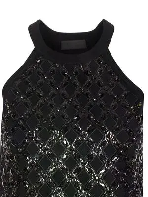 Liu Jo Halterneck Embellished Top