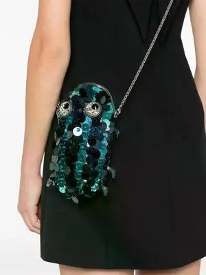 ANYA HINDMARCH Sequin Embellished Clutch