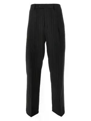 MARSEM Pinstripe Pleated Trousers